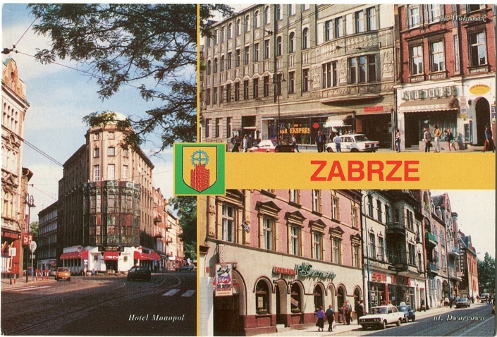 Byłe lokale i hotel w centrum Zabrza. – Historia Zabrza